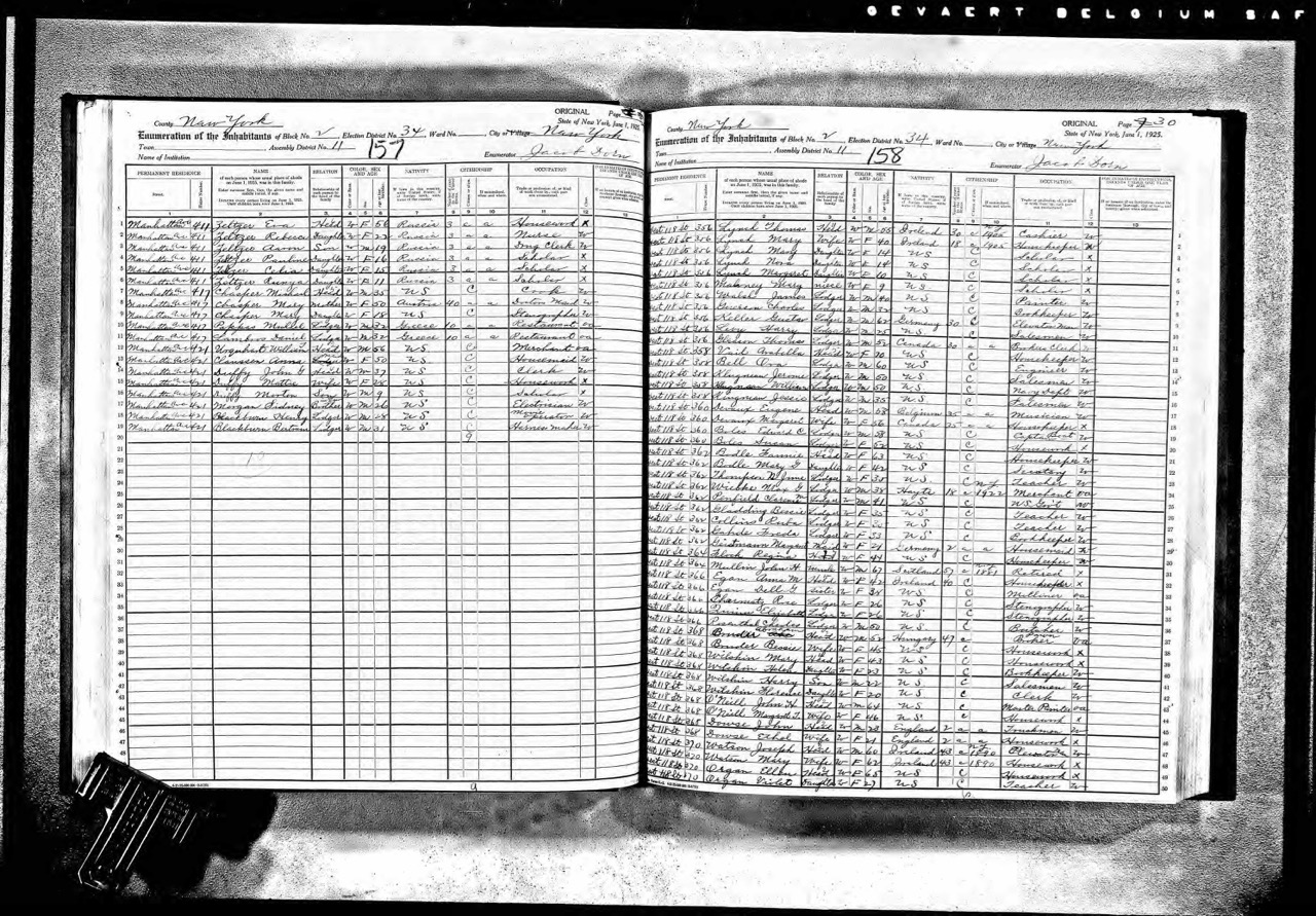 Zeltzer-Weinstein Family History Timeline – Mark Auslander